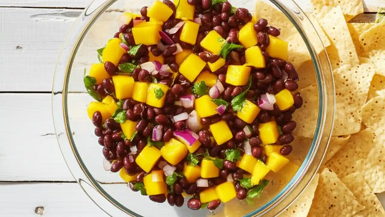 Easy Mango and Black Bean Salsa Recipe